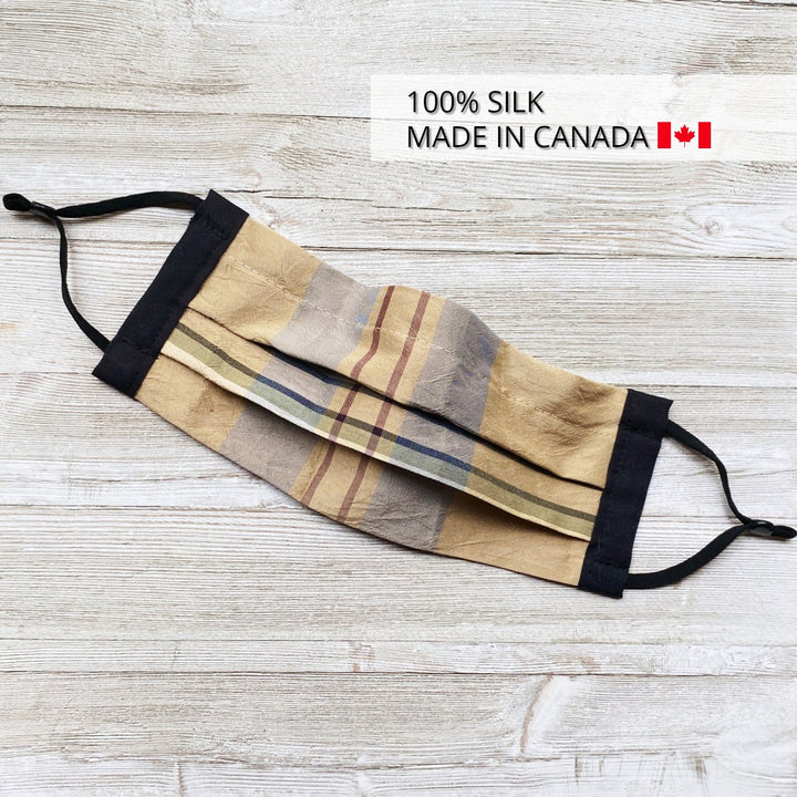 Linen and Silk Face Masks | Made in Canada Face Masks | Shop Econica ...