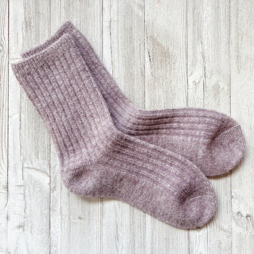 Cashmere socks | Shop Made in Canada cashmere wool socks – econica